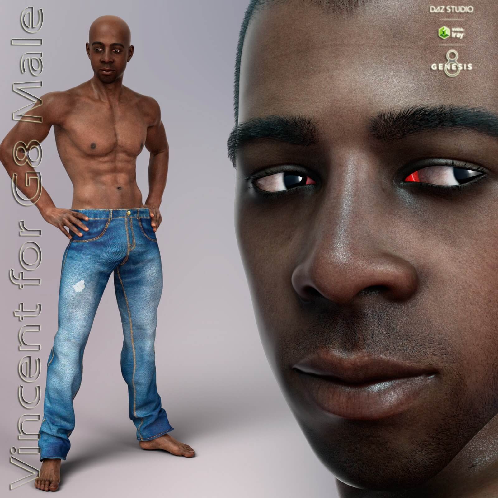 Vincent For G8 Male - Daz Content by bu_es