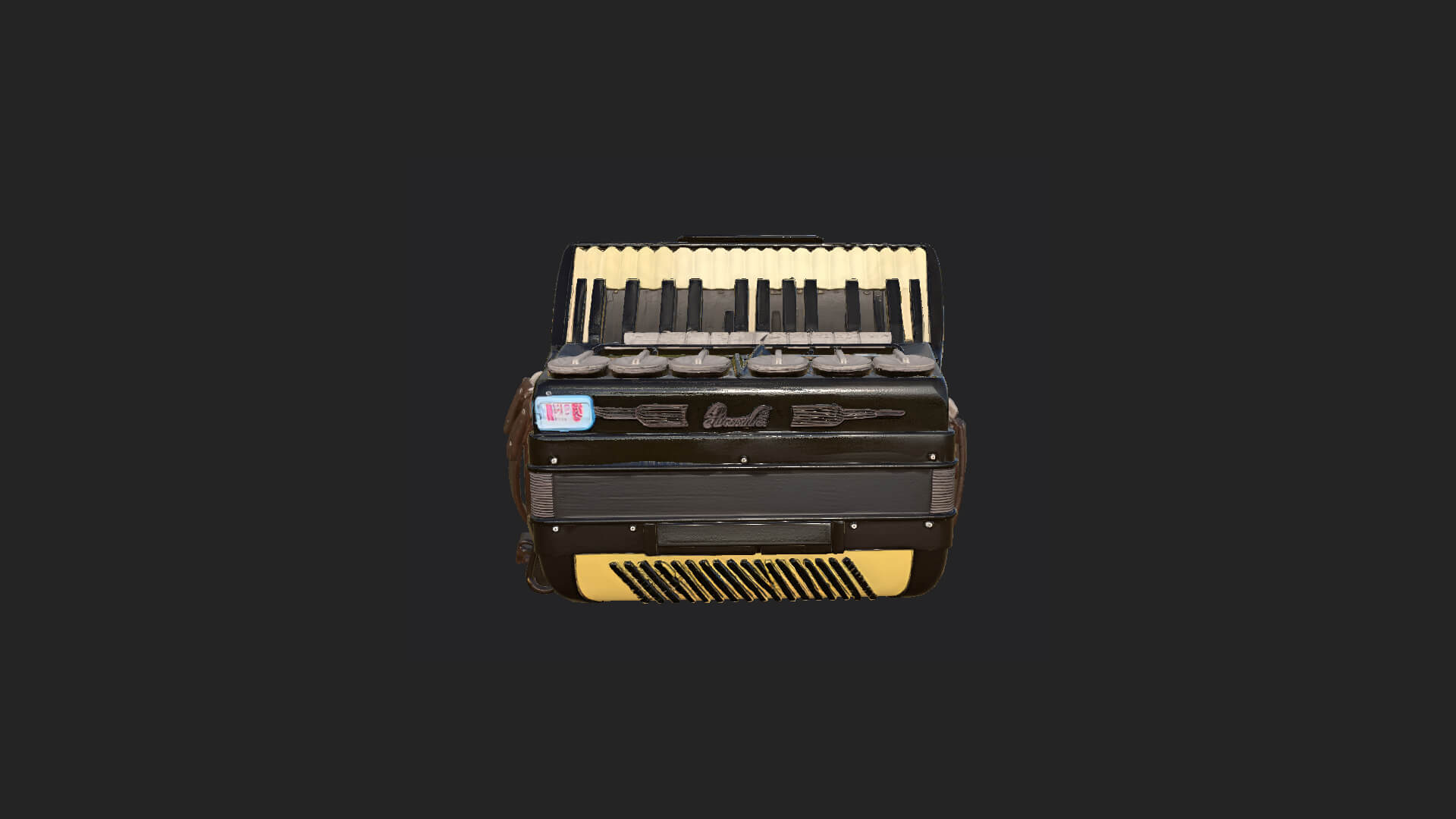 Accordion 3D Model 004 by Bubble009