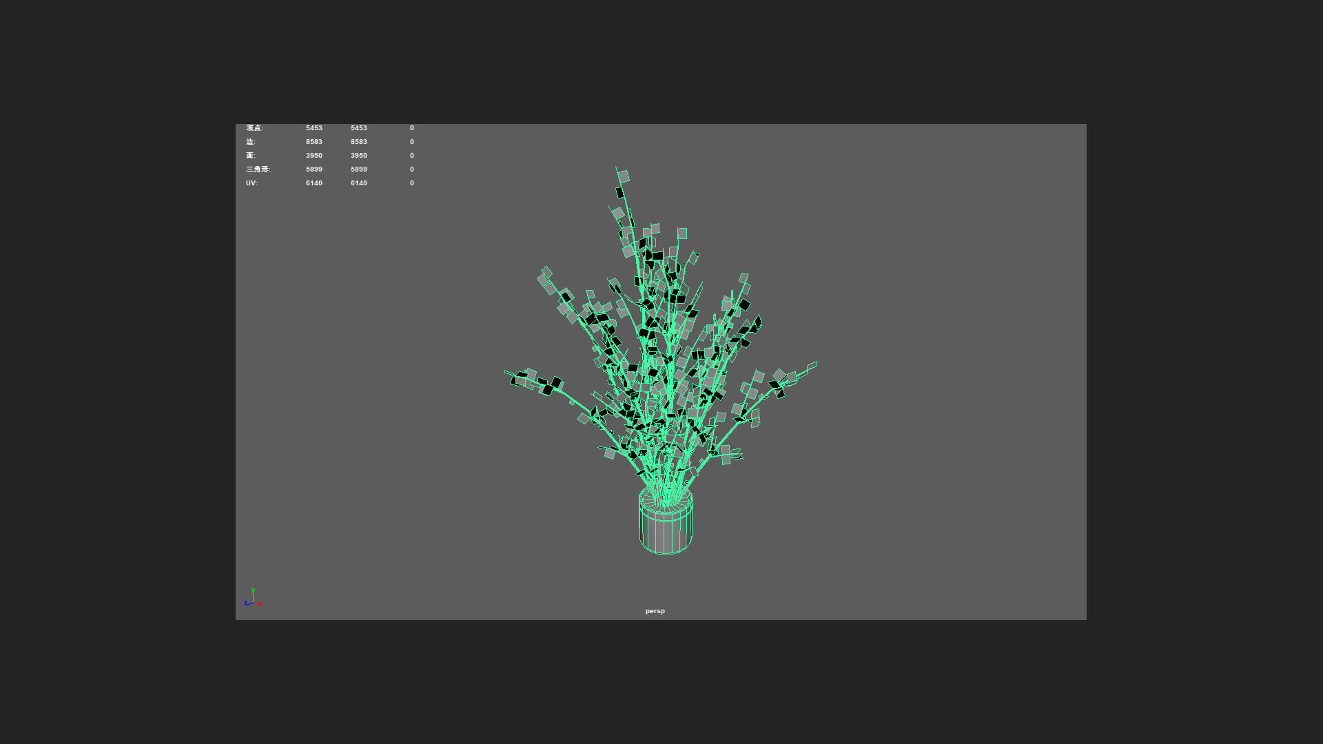 Christmas Tree 3D Model 002 by Bubble009