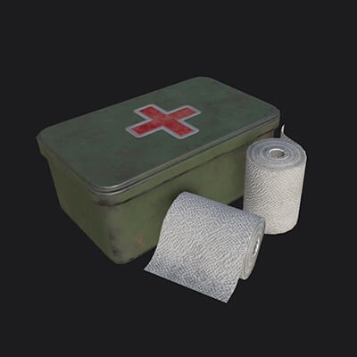 Medical 3D Model 001 by Bubble009