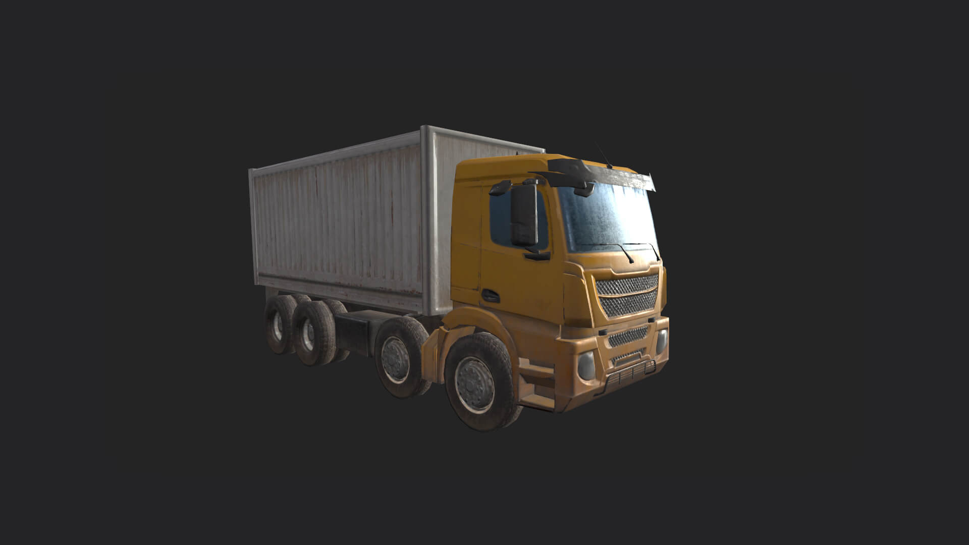 Truck 3D Model 001 by Bubble009