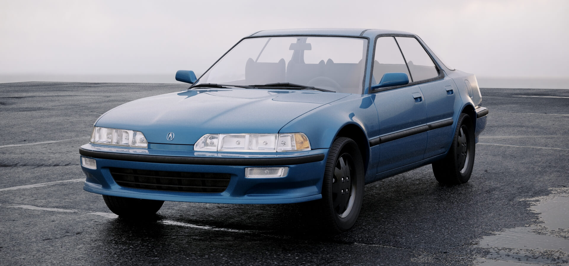 Acura Integra 1990 - 3D Model by BUG-IRL