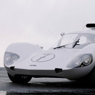 Chaparral 2D Race Car with HQ Interior 1966 - 3D Model by BUG-IRL