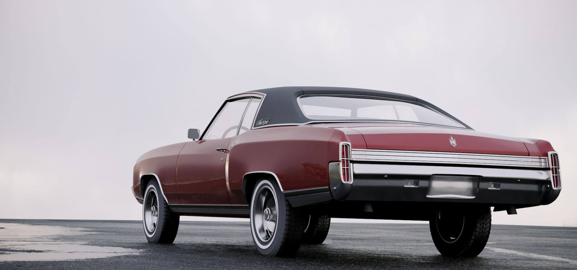 Chevrolet Monte Carlo 1972 - 3D Model by BUG-IRL