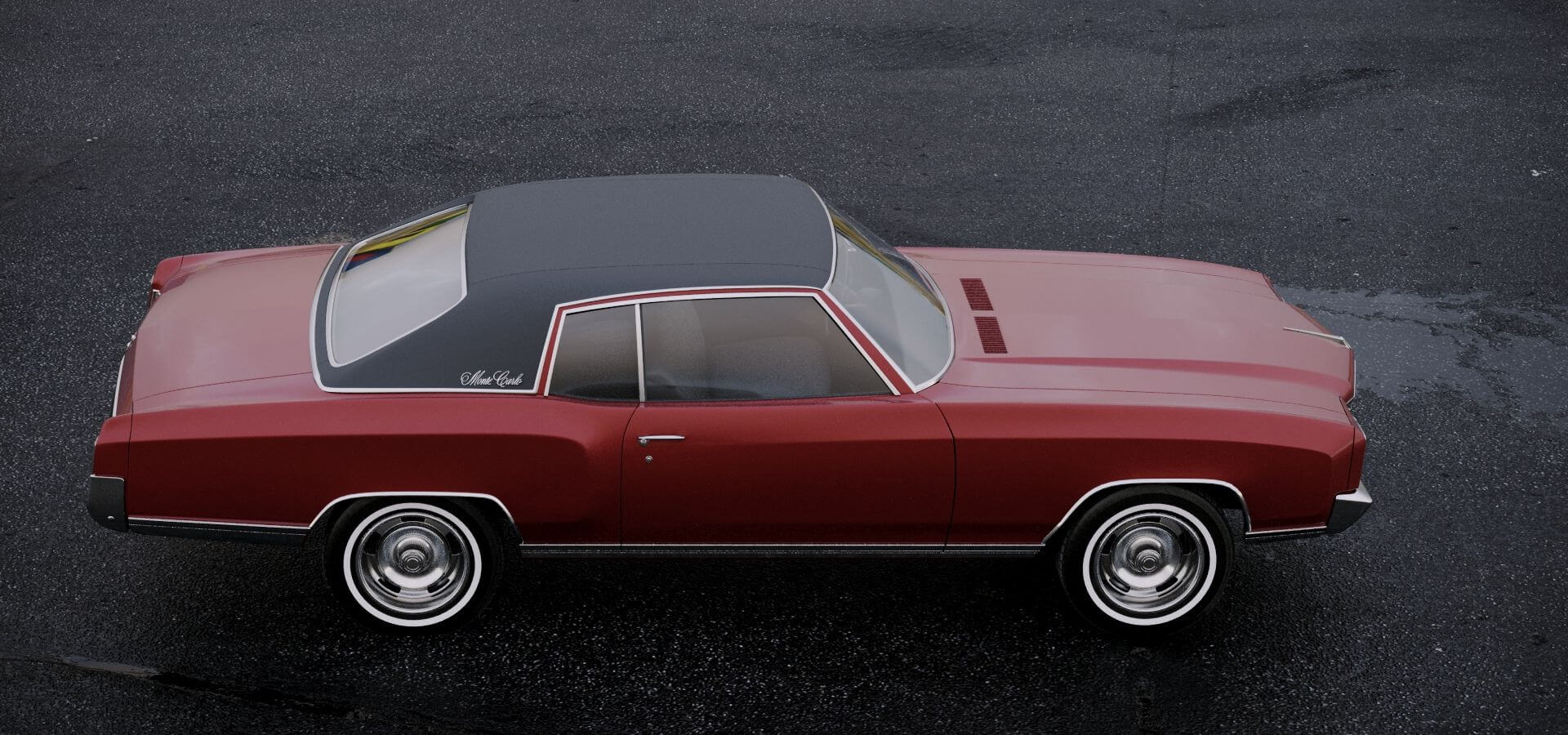 Chevrolet Monte Carlo 1972 - 3D Model by BUG-IRL