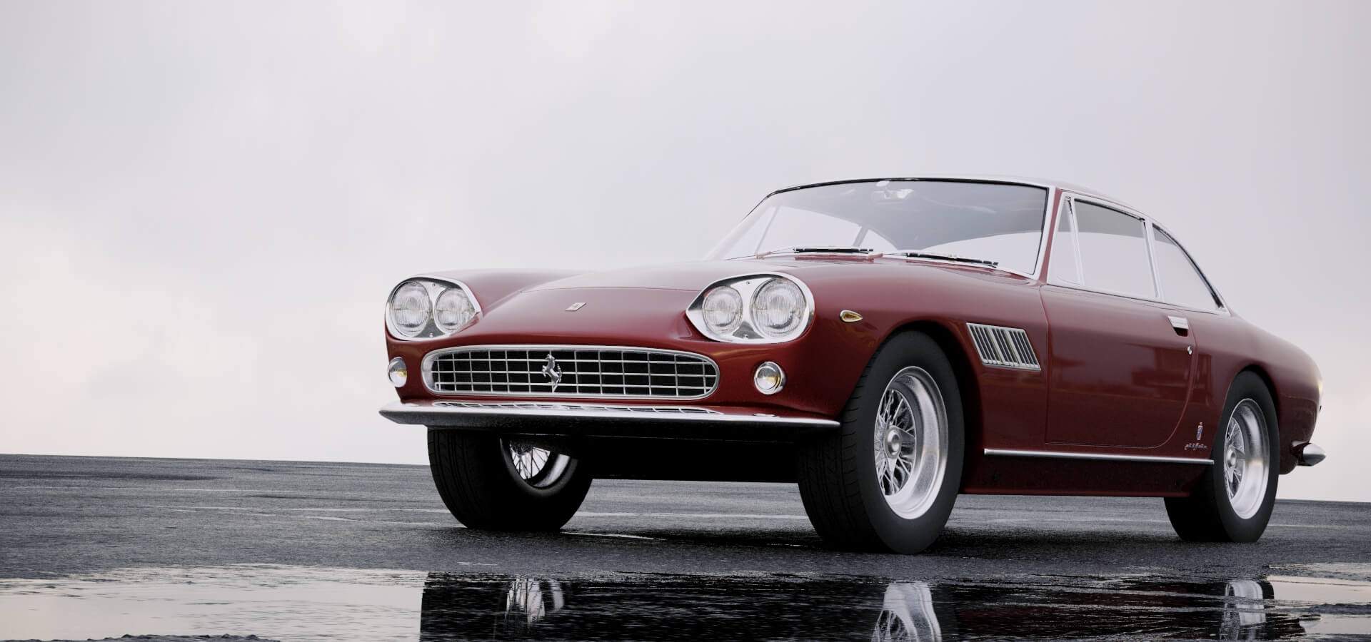 Ferrari 330 GT 1965 - 3D Model by BUG-IRL
