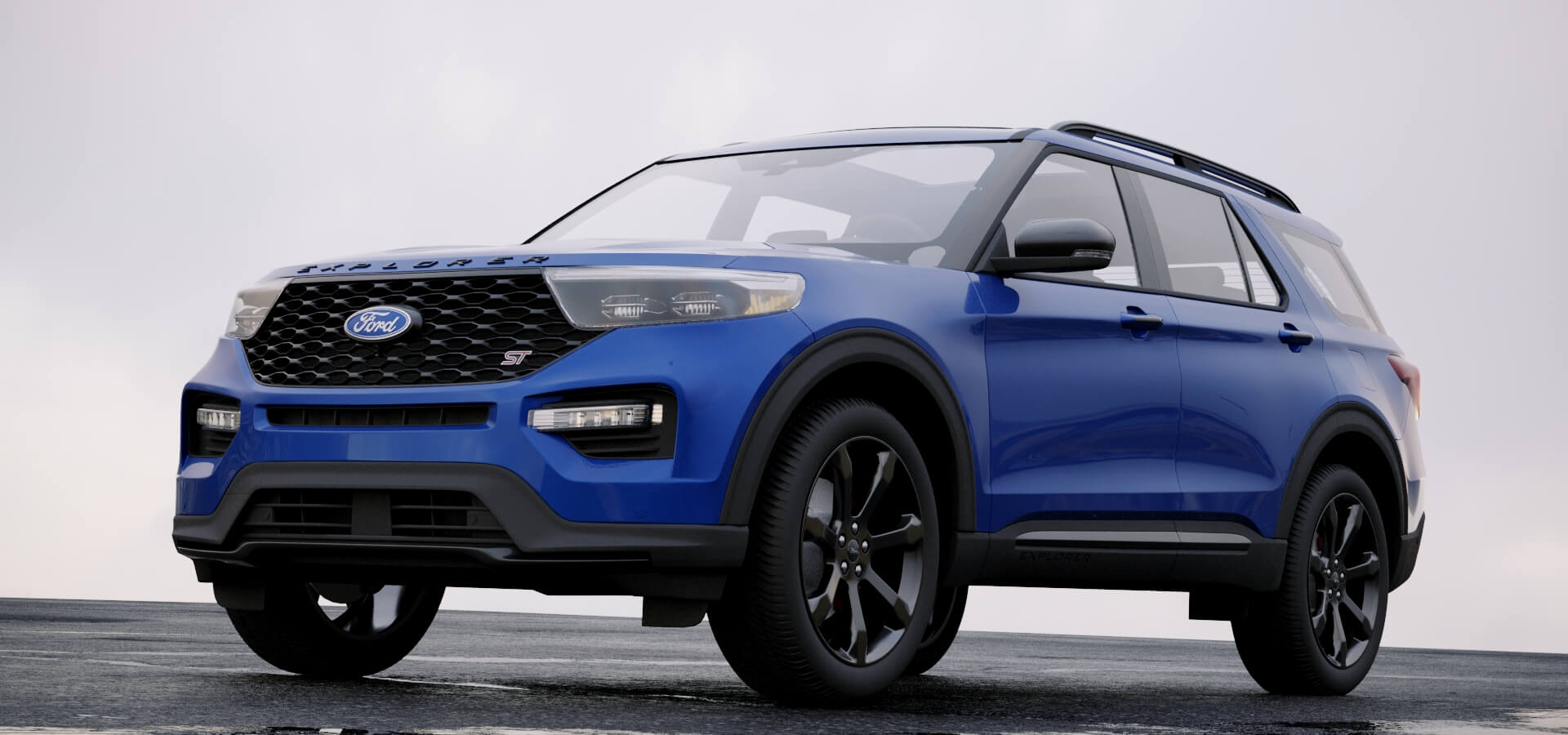 Ford Explorer ST 2020 - 3D Model by BUG-IRL