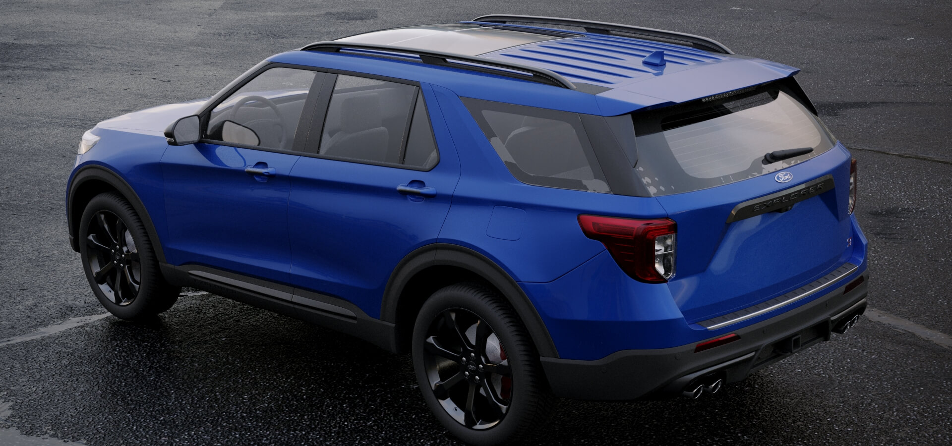 Ford Explorer ST 2020 - 3D Model by BUG-IRL