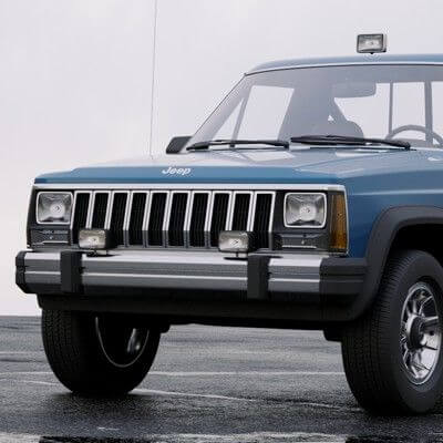 Jeep Comanche MJ 1984 - 3D Model by BUG-IRL