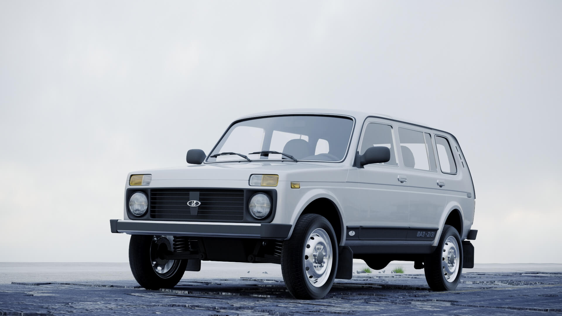 Lada Niva 4x4 2131 2012 - 3D Model by BUG-IRL