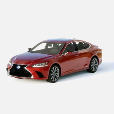 Lexus ES 2019 - 3D Model by BUG-IRL