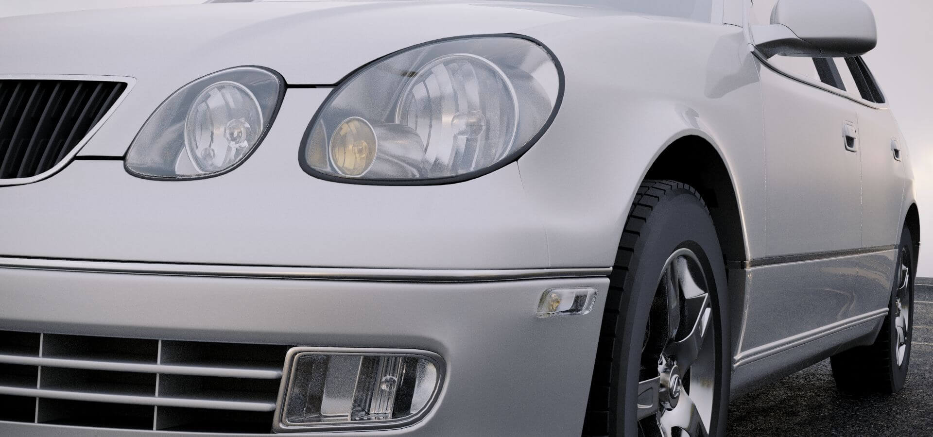Lexus GS 2004 - 3D Model by BUG-IRL