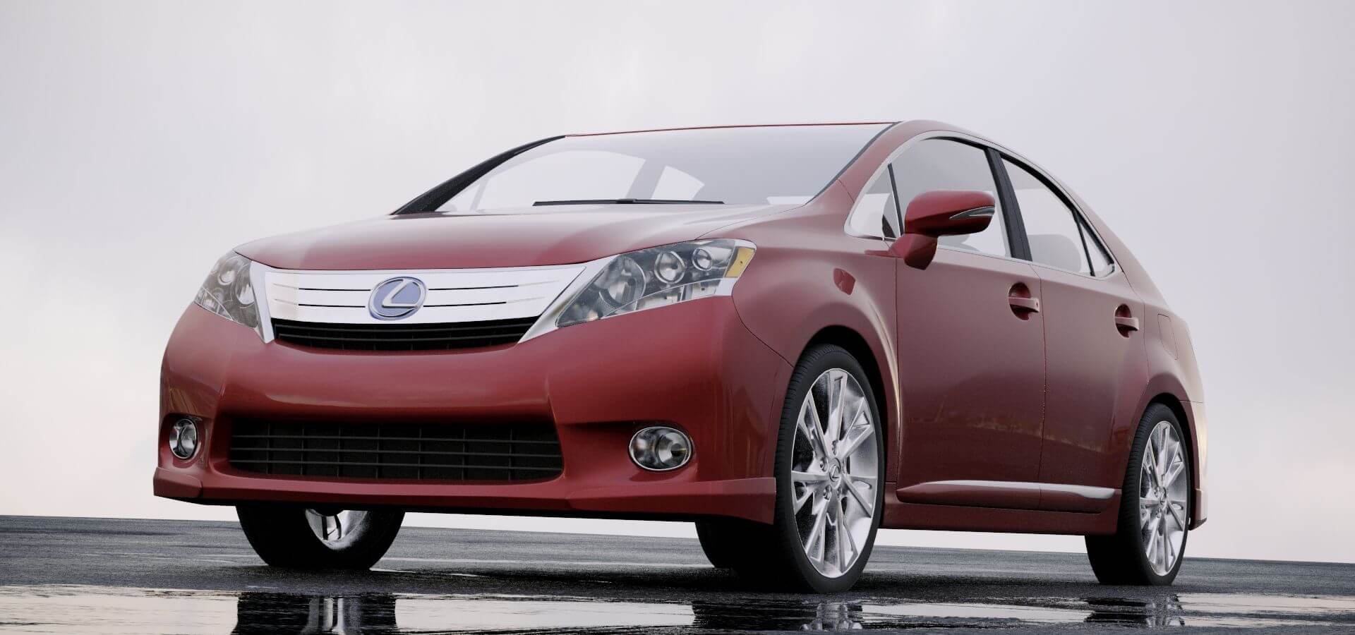 Lexus HS 2010 - 3D Model by BUG-IRL