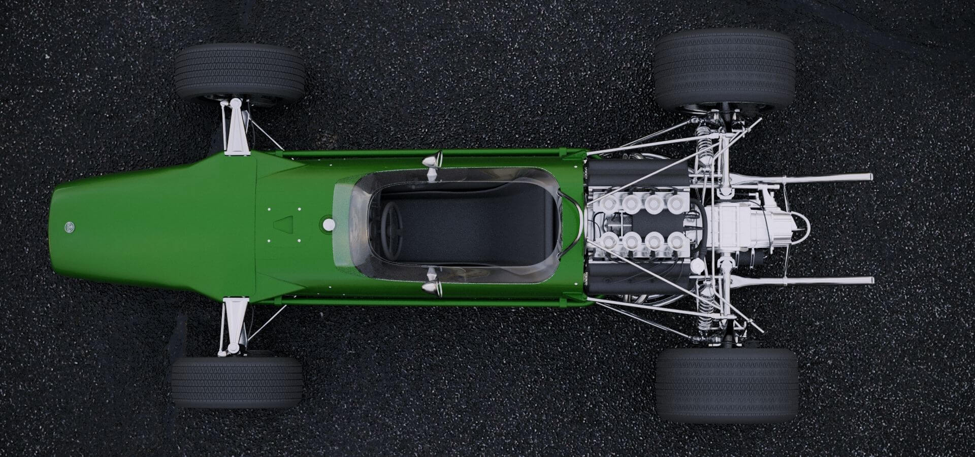 Lotus 49 1967 - 3D Model by BUG-IRL