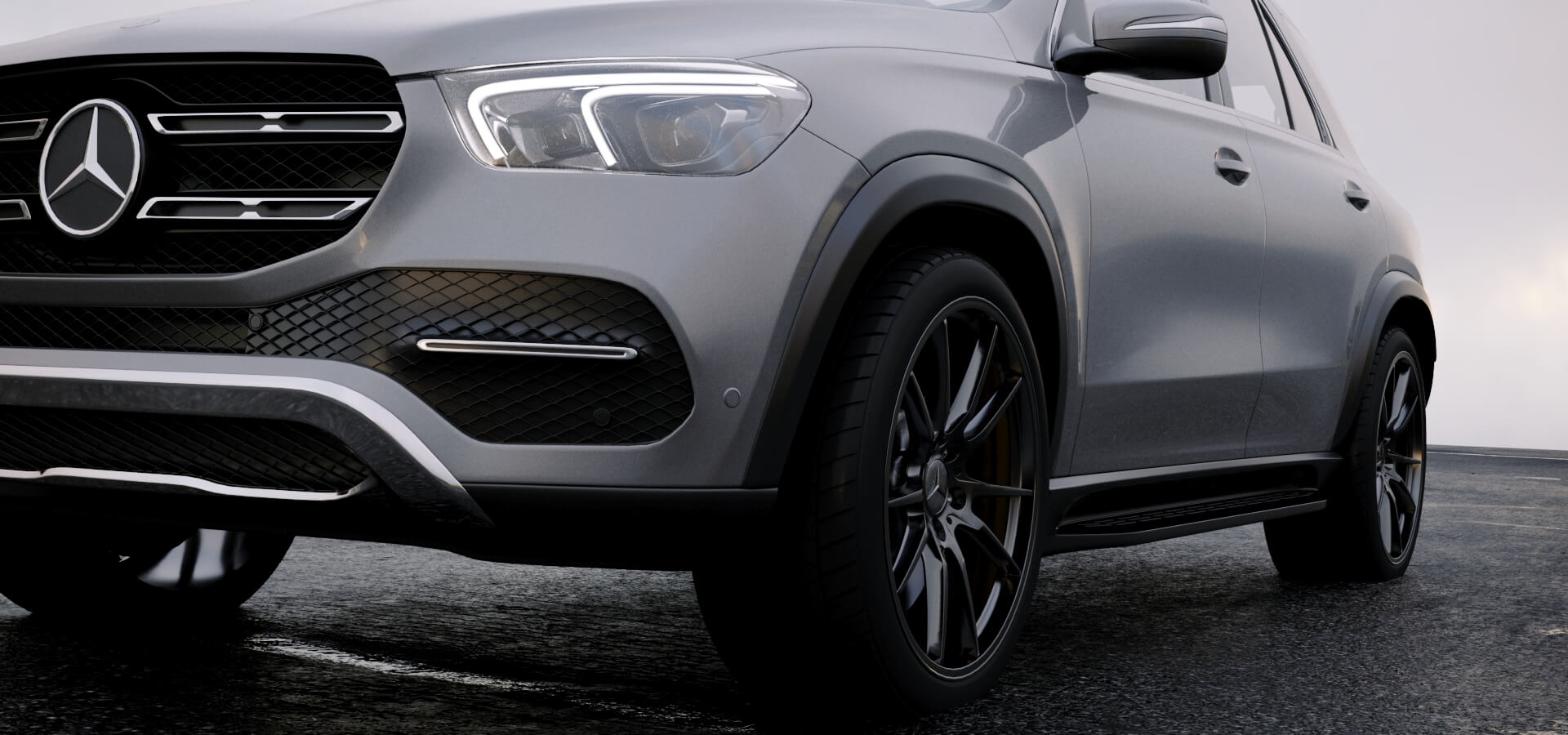 Mercedes-Benz GLE 2020 3D Model by BUG-IRL