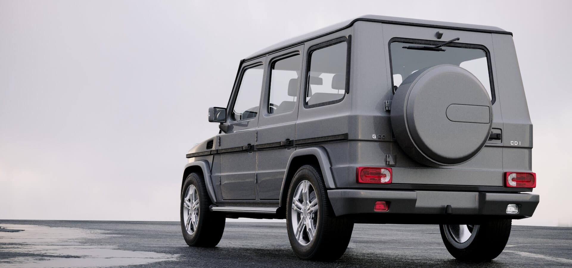 Mercedes-Benz W463 2011 3D Model by BUG-IRL