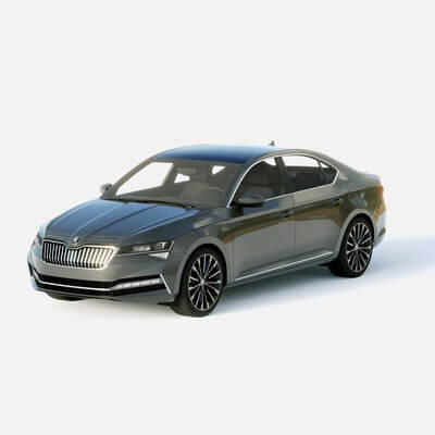 Skoda Superb 2020 - 3D Model by BUG-IRL