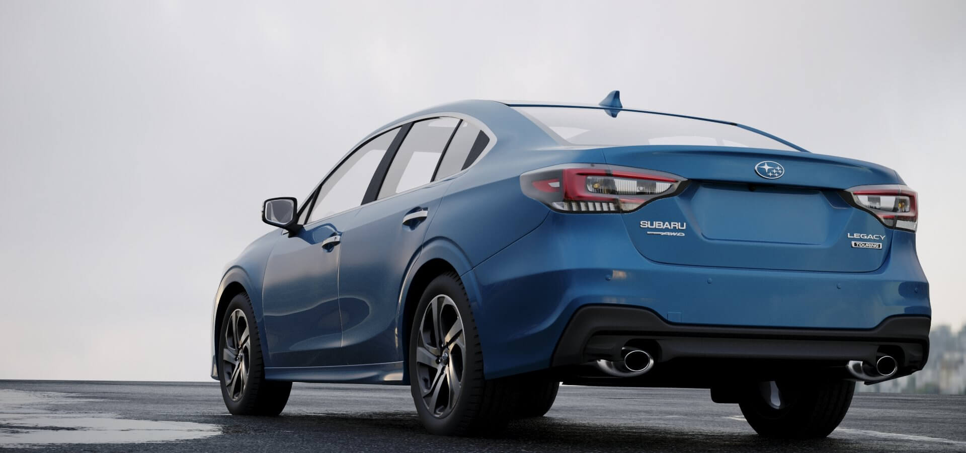 Subaru Legacy Touring 2020 - 3D Model by BUG-IRL