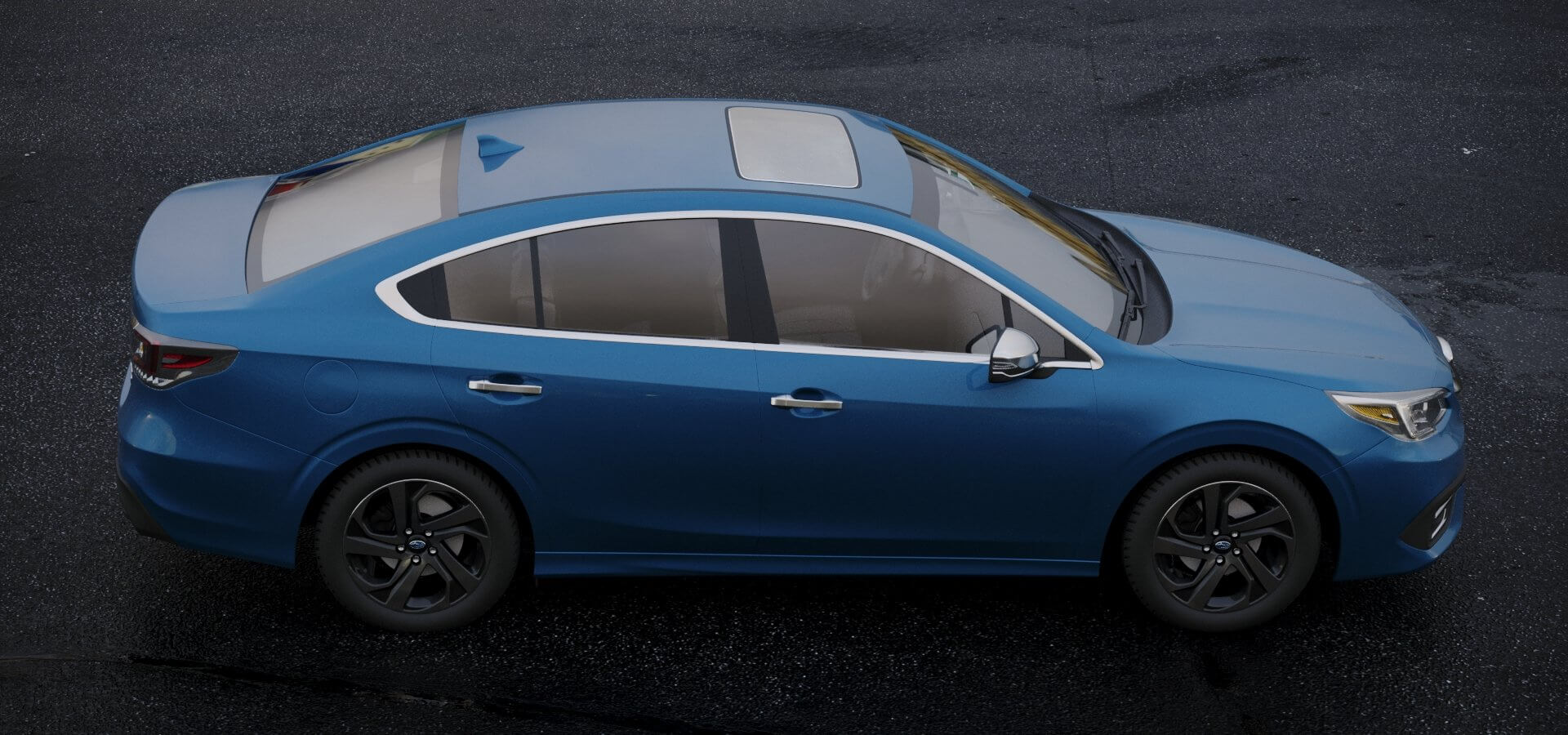 Subaru Legacy Touring 2020 - 3D Model by BUG-IRL