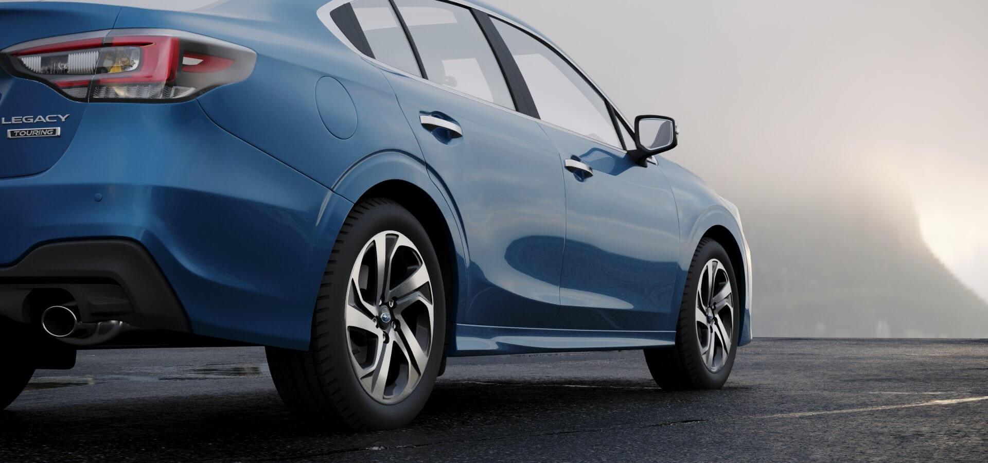 Subaru Legacy Touring 2020 - 3D Model by BUG-IRL