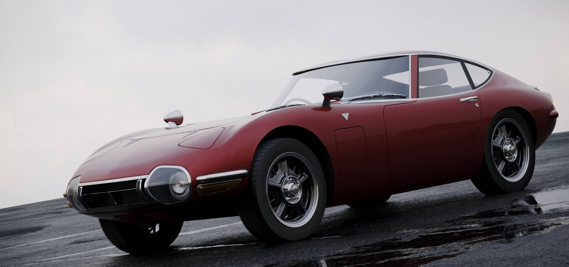 Toyota 2000GT 1969 - 3D Model by BUG-IRL