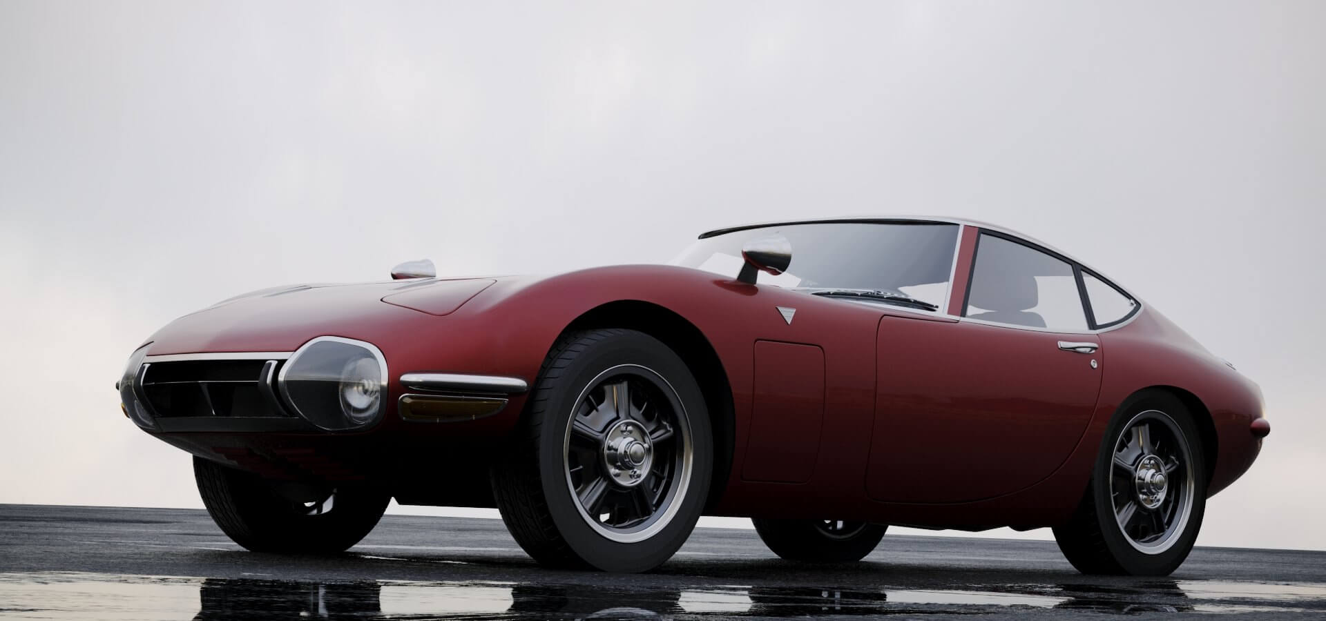 Toyota 2000GT 1969 - 3D Model by BUG-IRL