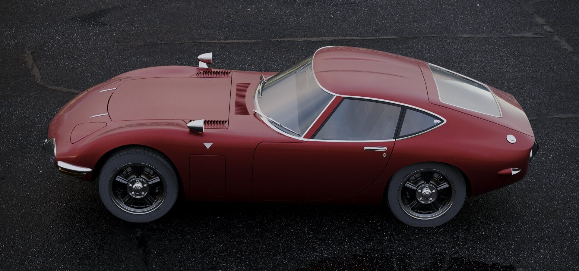 Toyota 2000GT 1969 - 3D Model by BUG-IRL