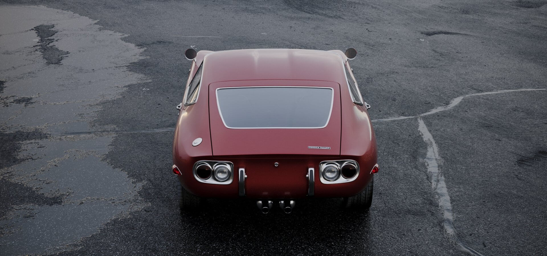 Toyota 2000GT 1969 - 3D Model by BUG-IRL