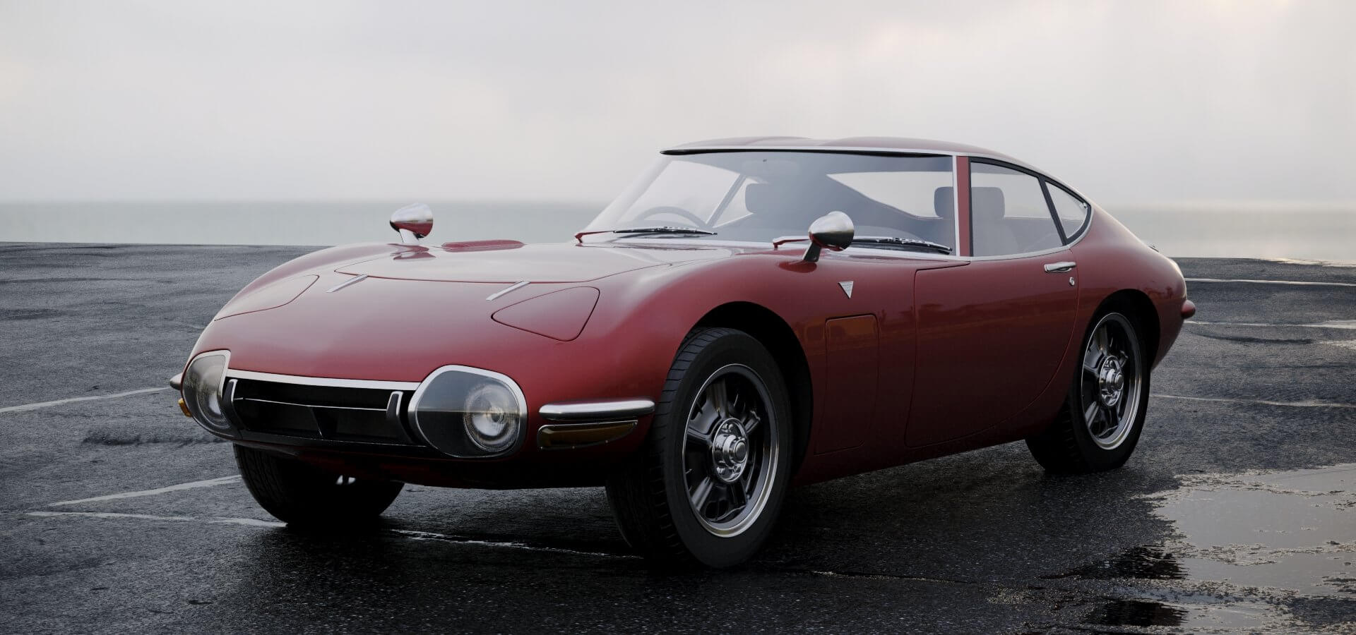 Toyota 2000GT 1969 - 3D Model by BUG-IRL
