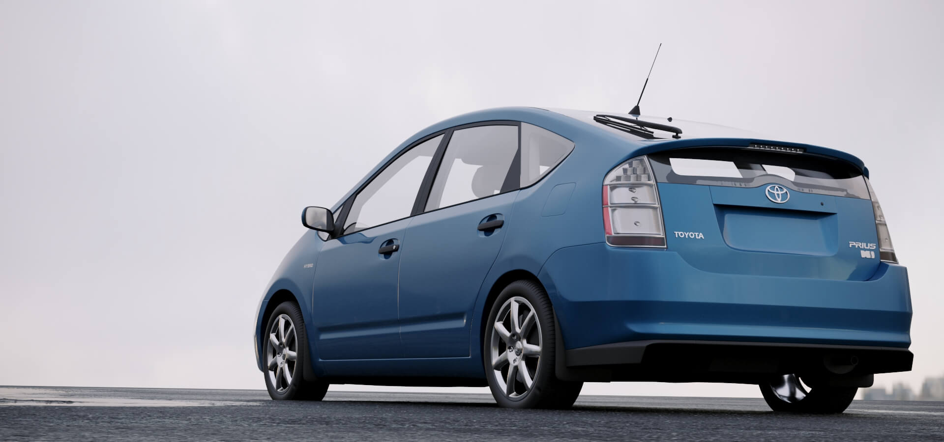 Toyota Prius Detailed Interior and Engine 2003 - 3D Model by BUG-IRL