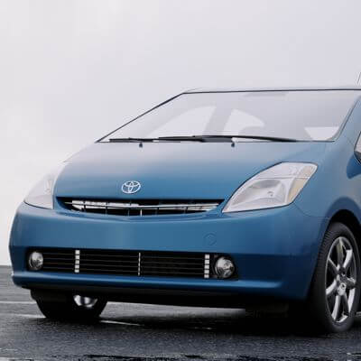 Toyota Prius Detailed Interior and Engine 2003 - 3D Model by BUG-IRL