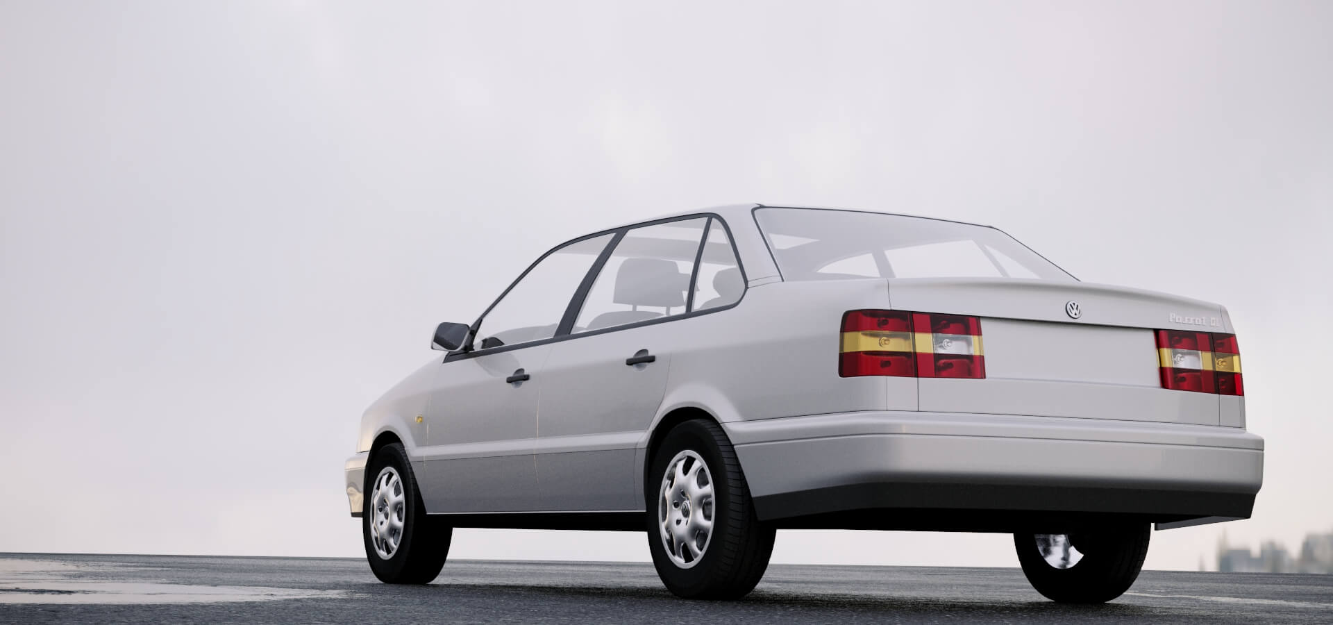 Volkswagen Passat (B4) Sedan 1993 - 3D Model by BUG-IRL