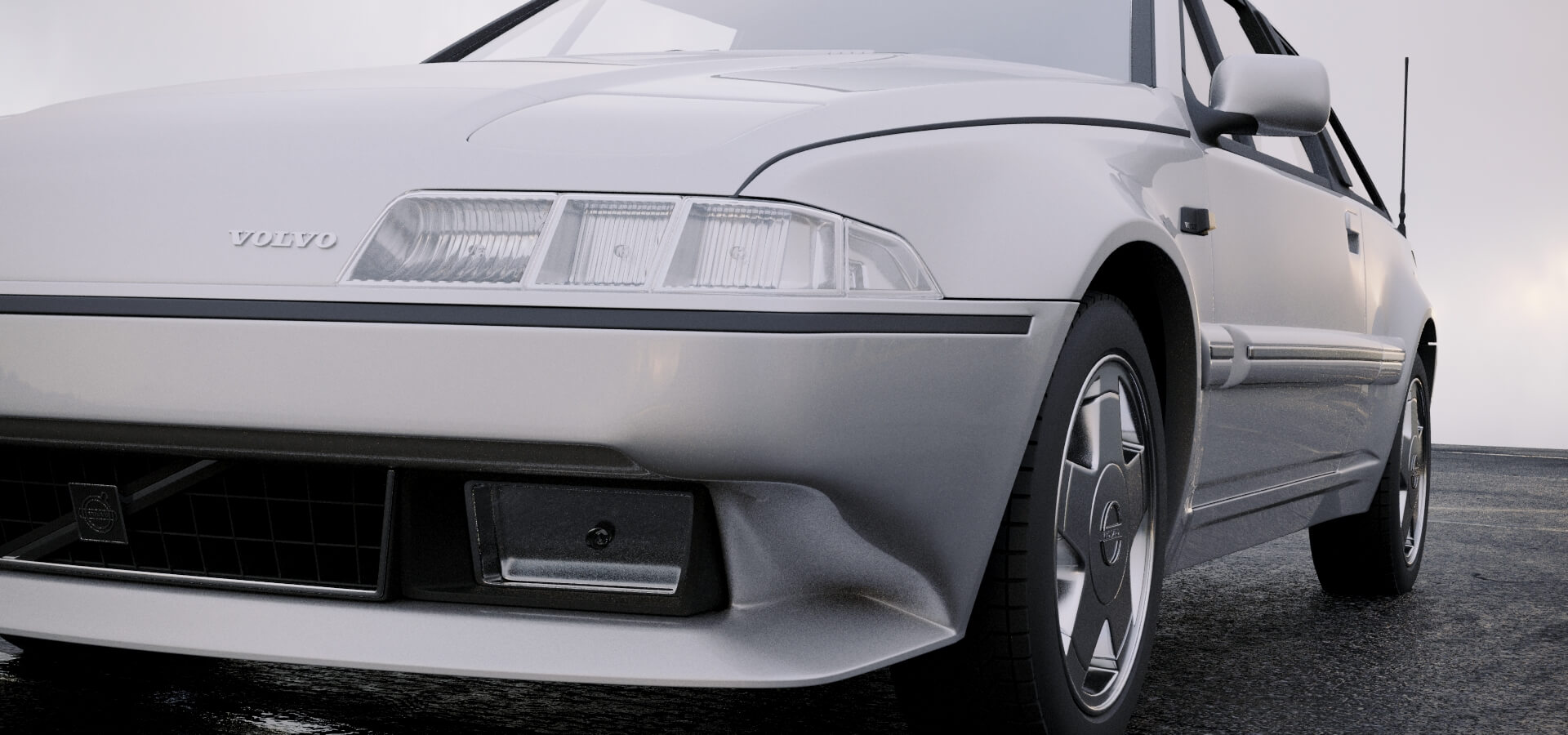 Volvo 480 1986 - 3D Model by BUG-IRL