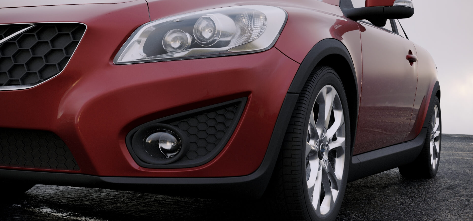 Volvo C30 2011 - 3D Model by BUG-IRL