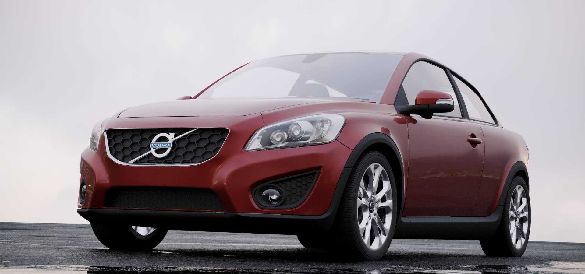 Volvo C30 2011 - 3D Model by BUG-IRL