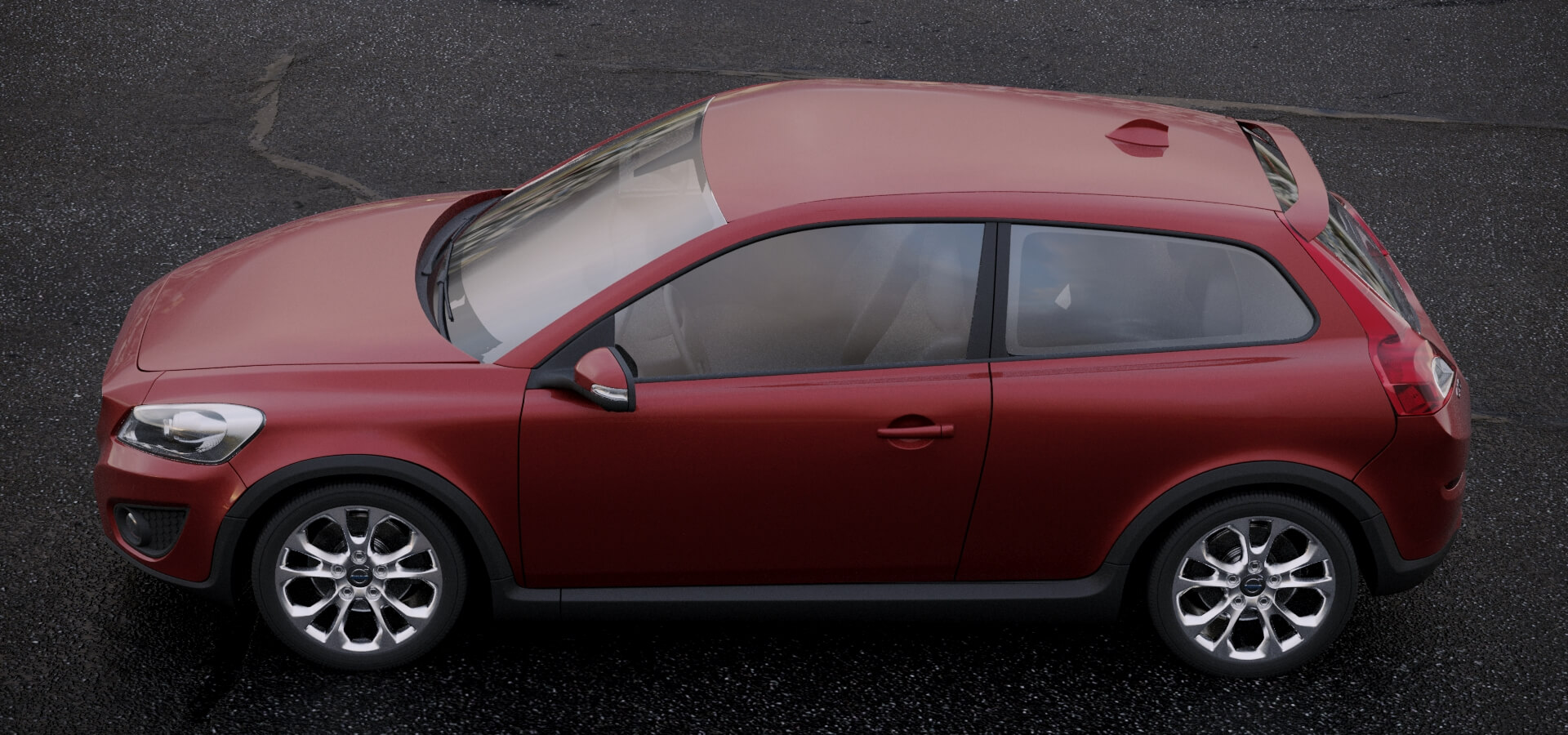 Volvo C30 2011 - 3D Model by BUG-IRL