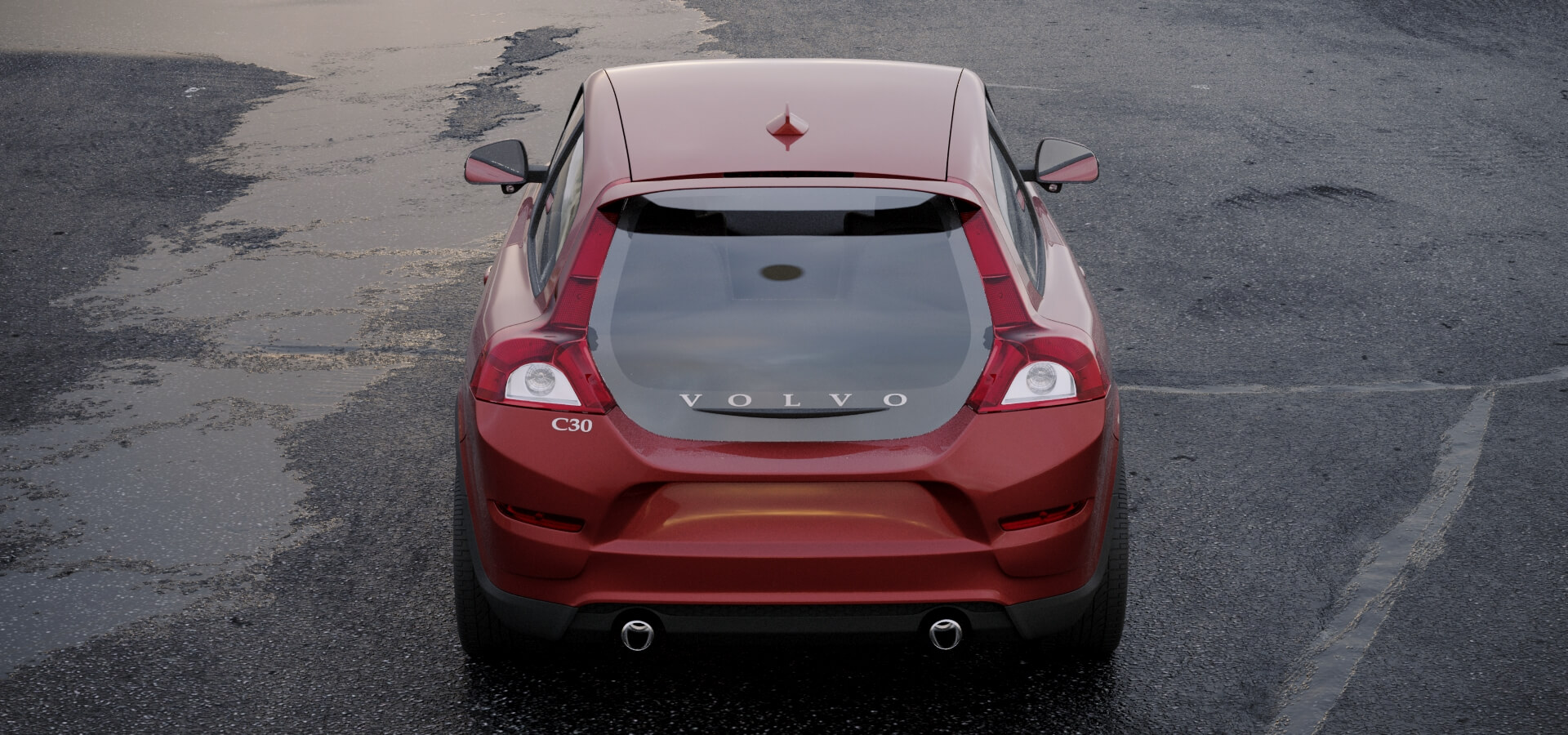Volvo C30 2011 - 3D Model by BUG-IRL