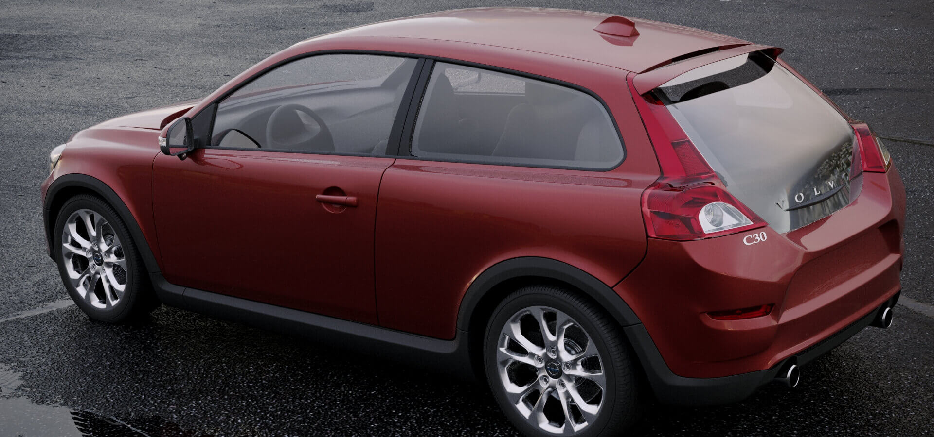 Volvo C30 2011 - 3D Model by BUG-IRL