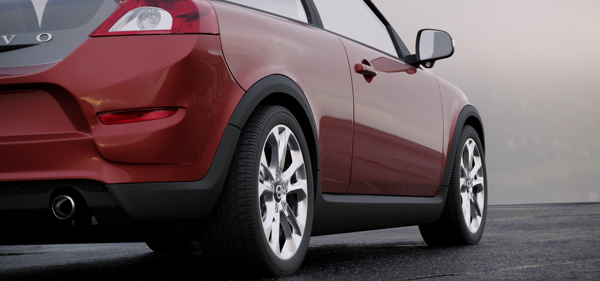 Volvo C30 2011 - 3D Model by BUG-IRL