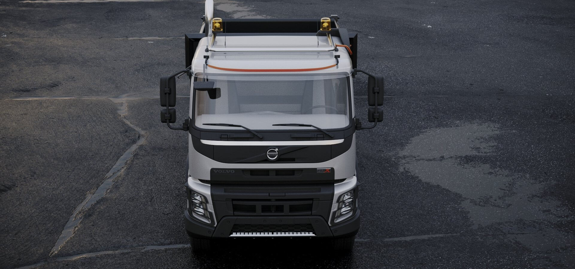 Volvo FMX Tridem Tipper Truck 2013 - 3D Model by BUG-IRL