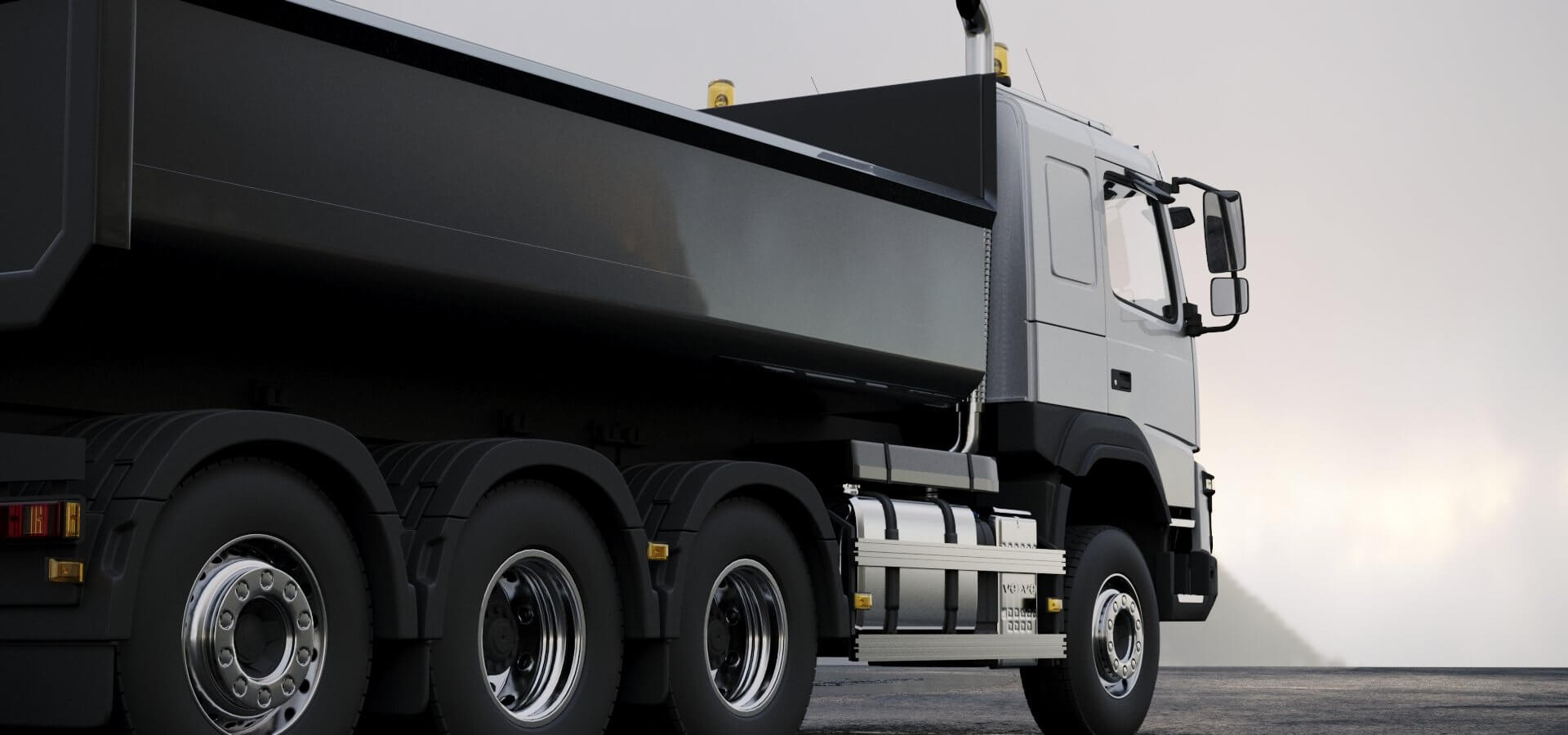 Volvo FMX Tridem Tipper Truck 2013 - 3D Model by BUG-IRL