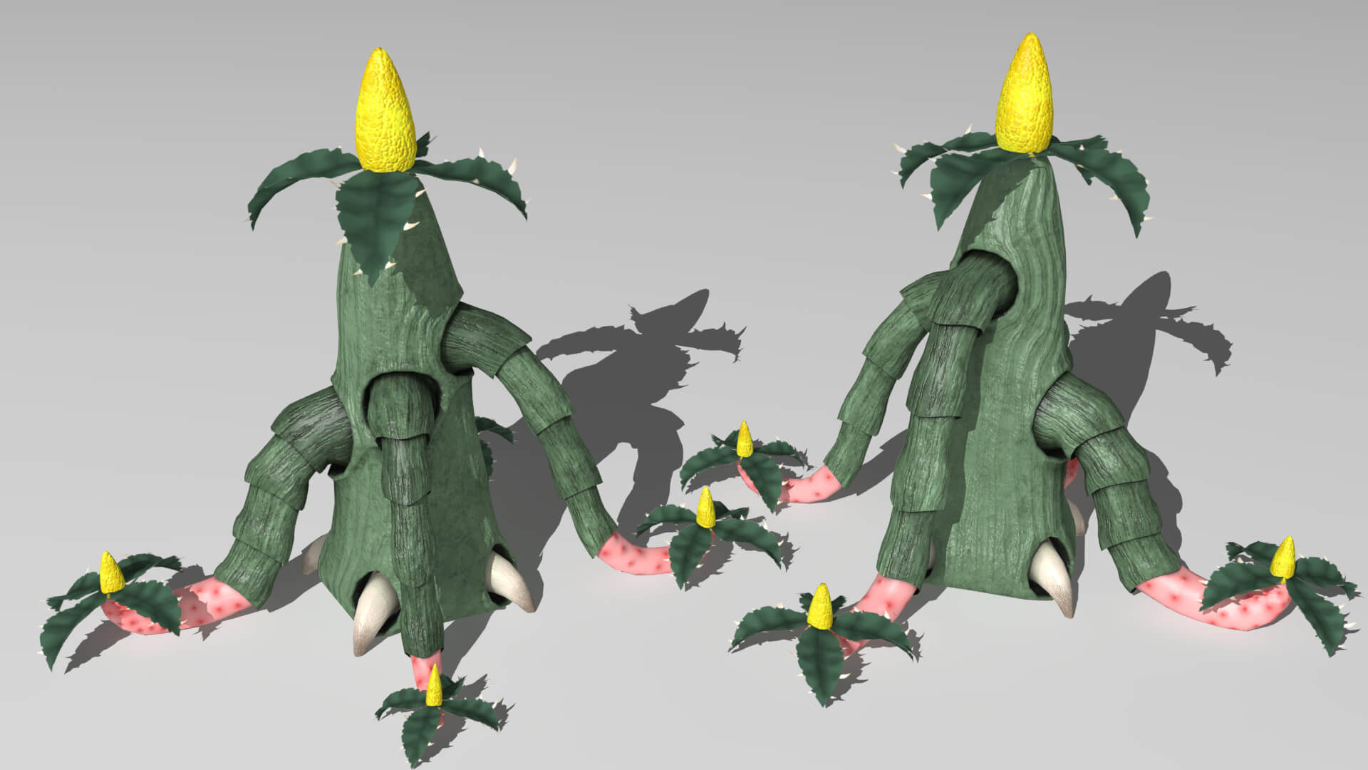 Alien Plants - 3D Model by Buncic