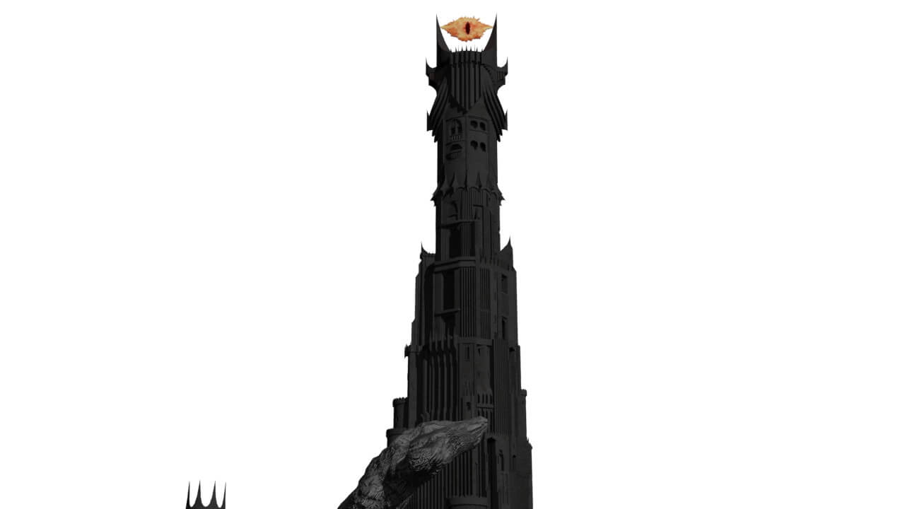 Barad Dur - 3D Model by Buncic