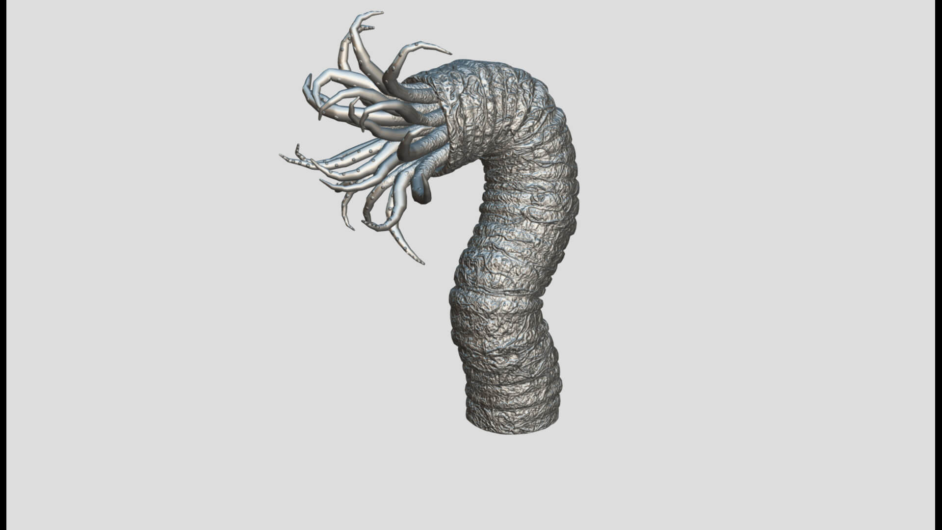 Beast Tentacle - 3D Model by Buncic