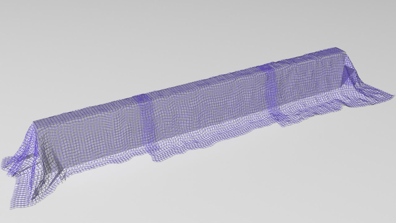 Camo Net - 3D Model by Buncic