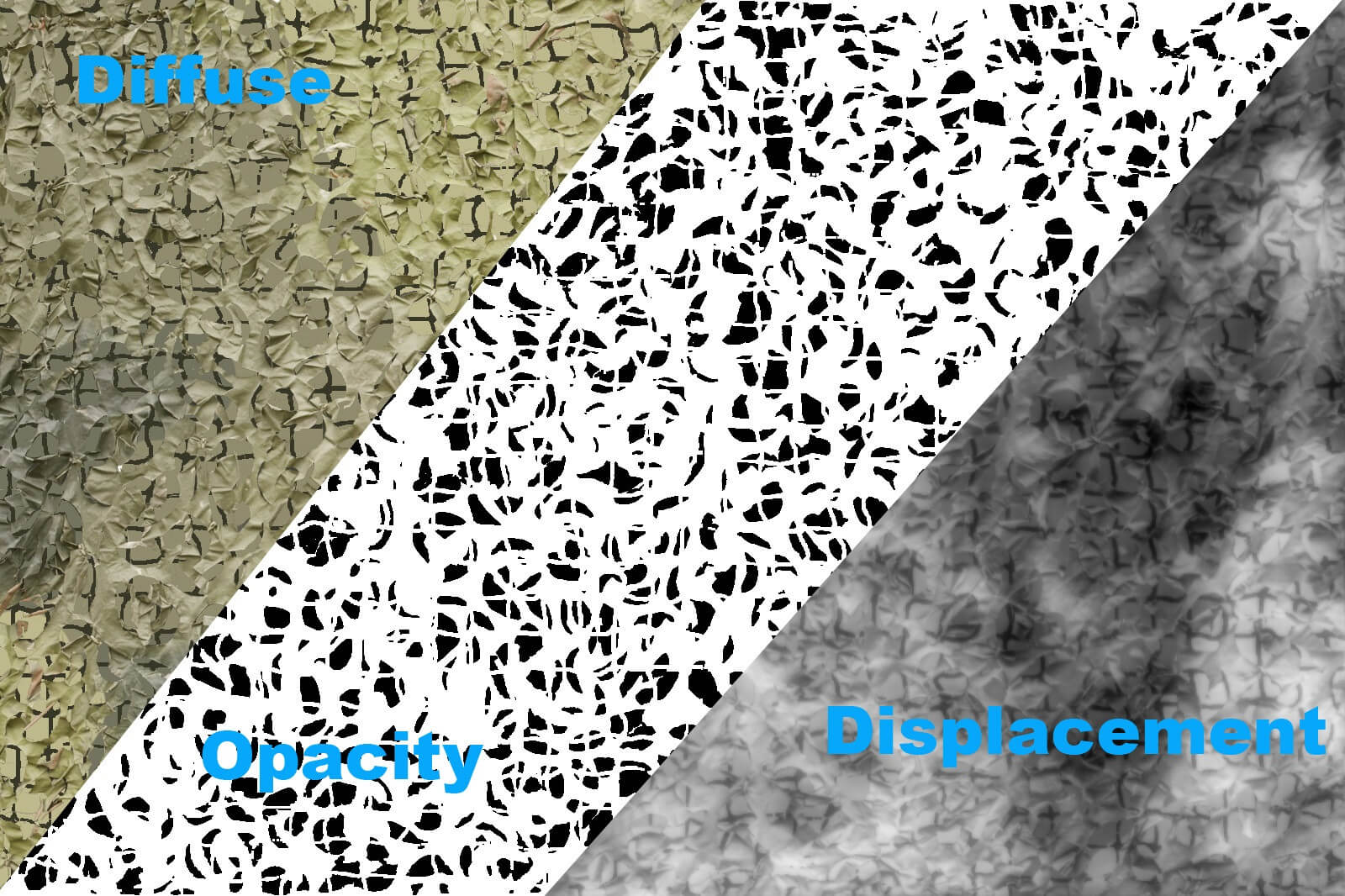 Camo Net - 3D Model by Buncic