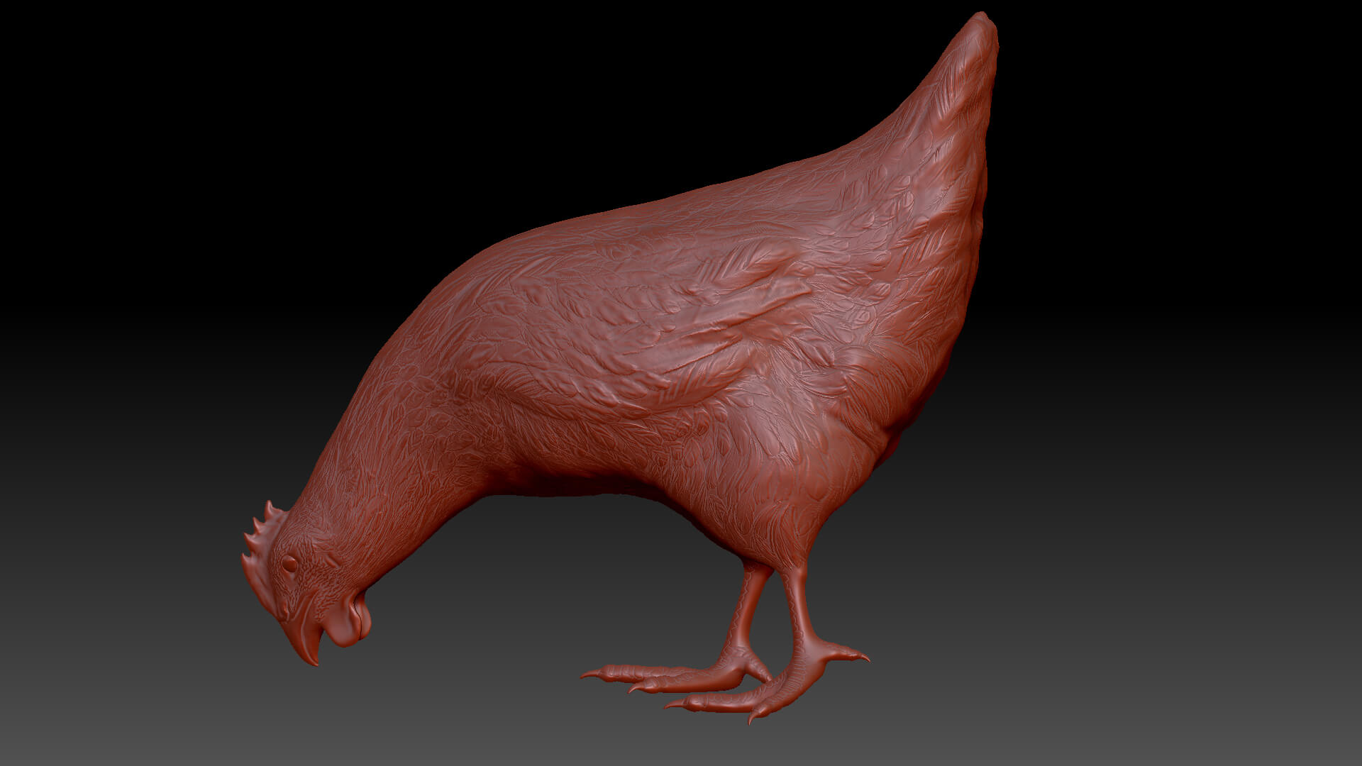 Chickens for 3Dprinting - 3D Model by Buncic