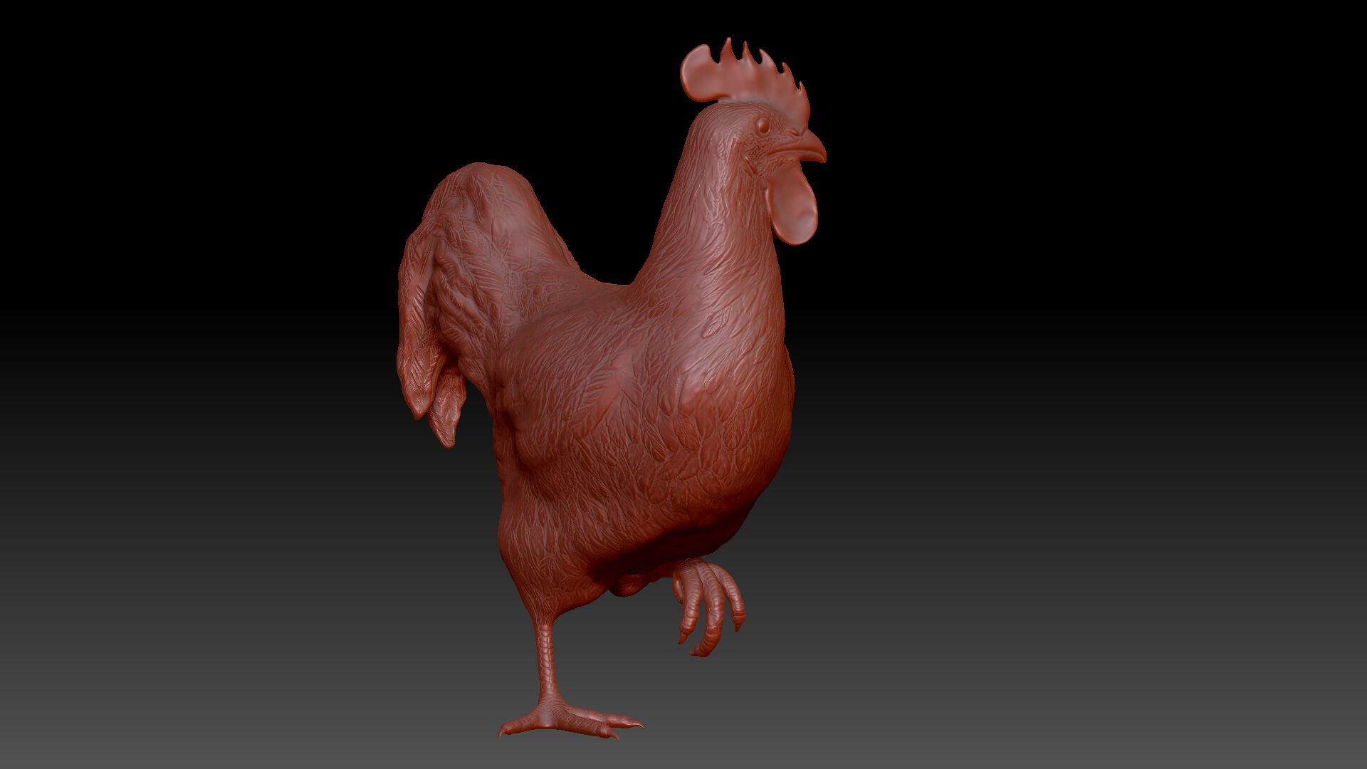 Chickens for 3Dprinting - 3D Model by Buncic