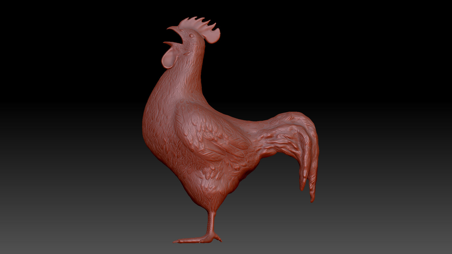 Chickens for 3Dprinting - 3D Model by Buncic