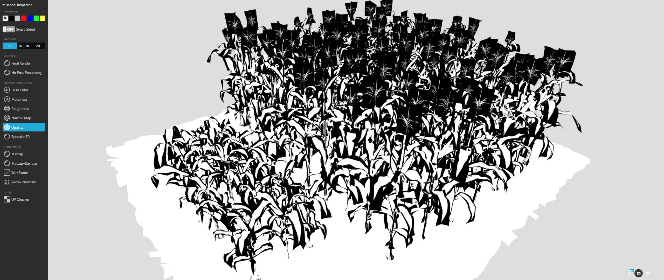 Corn Field Field - 3D Model by Buncic